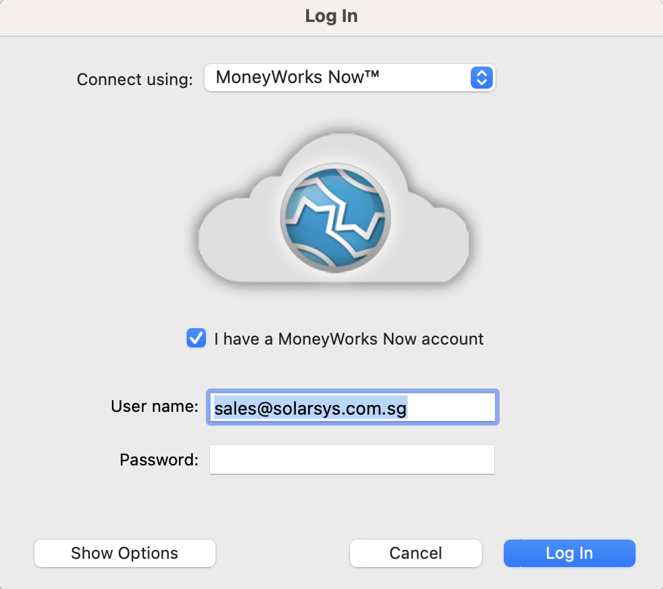 MoneyWorks® Now – Solarsys