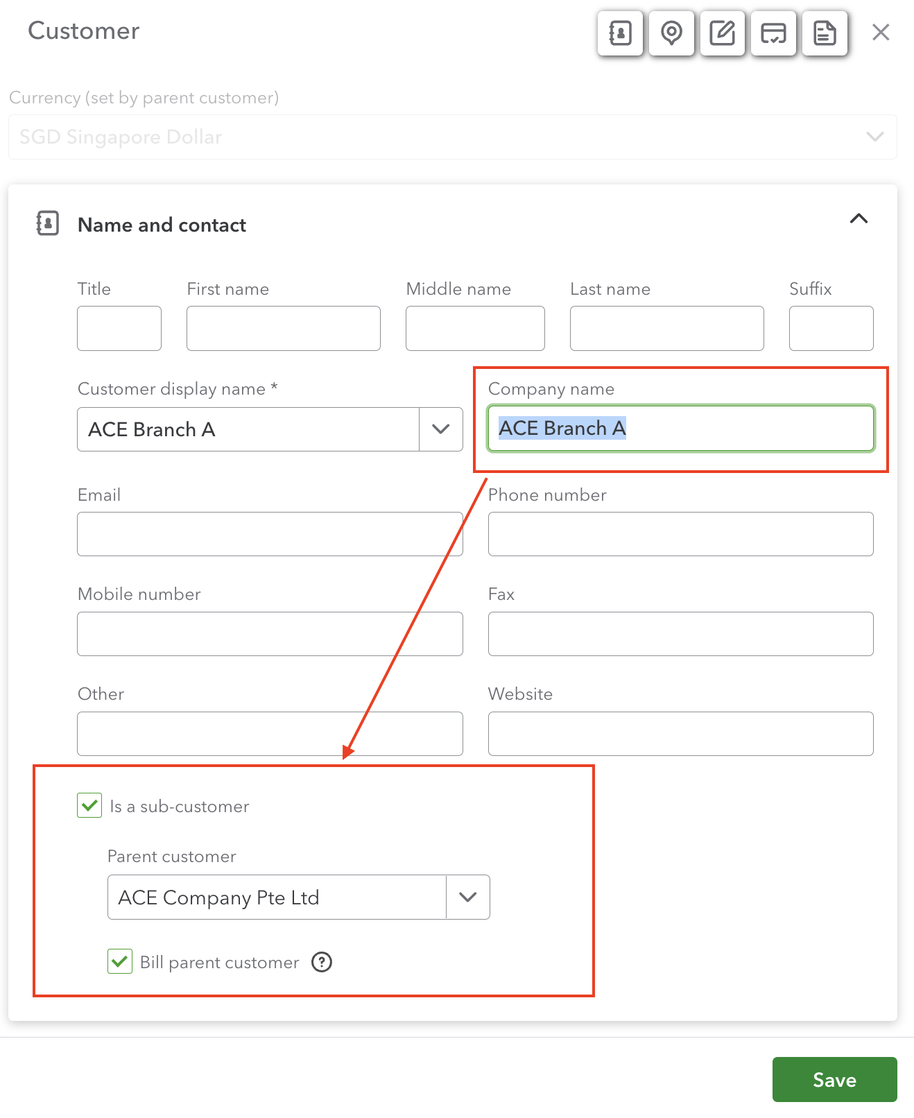 Shall I use the QuickBooks Online project or use a sub-customer?